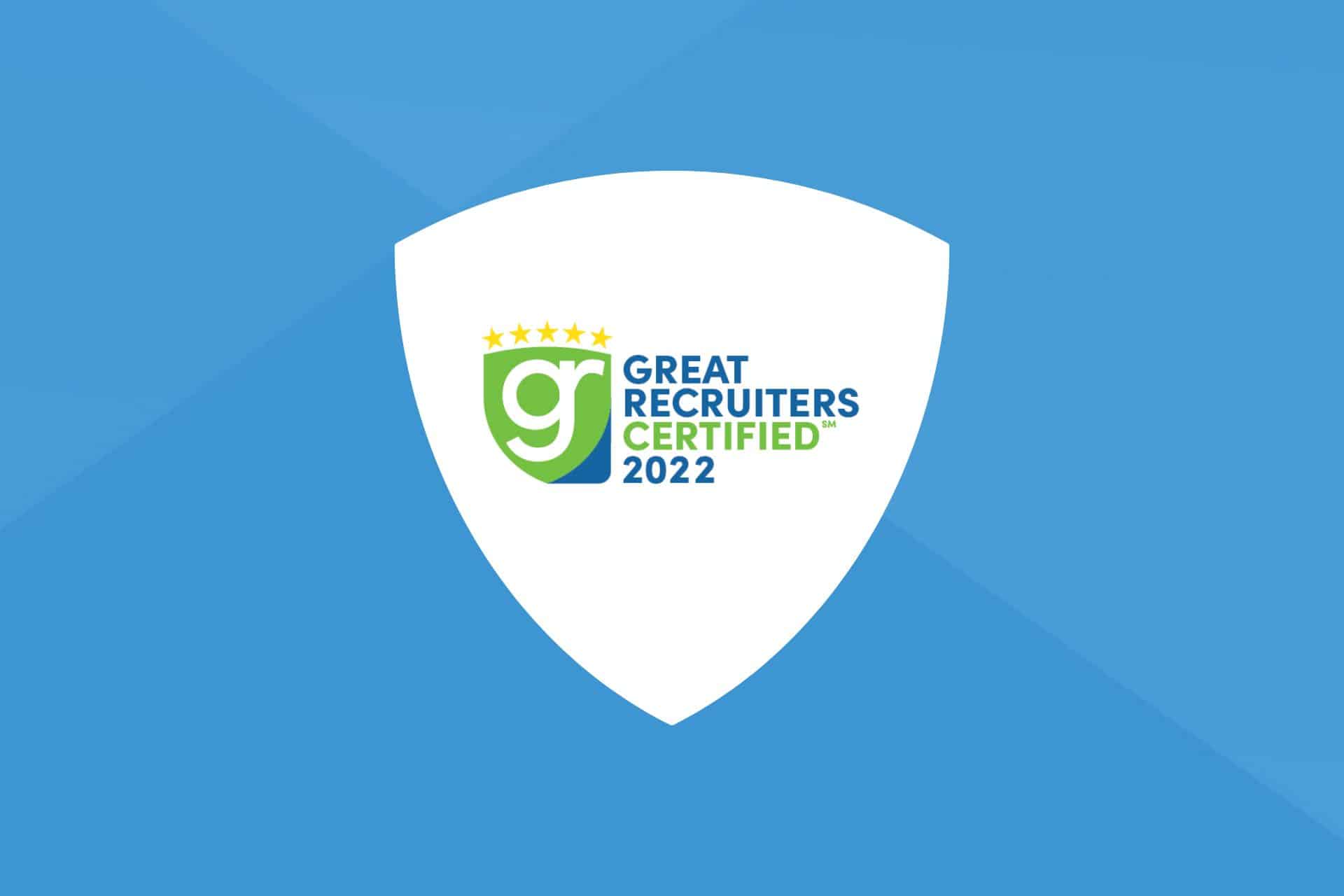 David Aplin Group Named Great Recruiters Certified in 2022