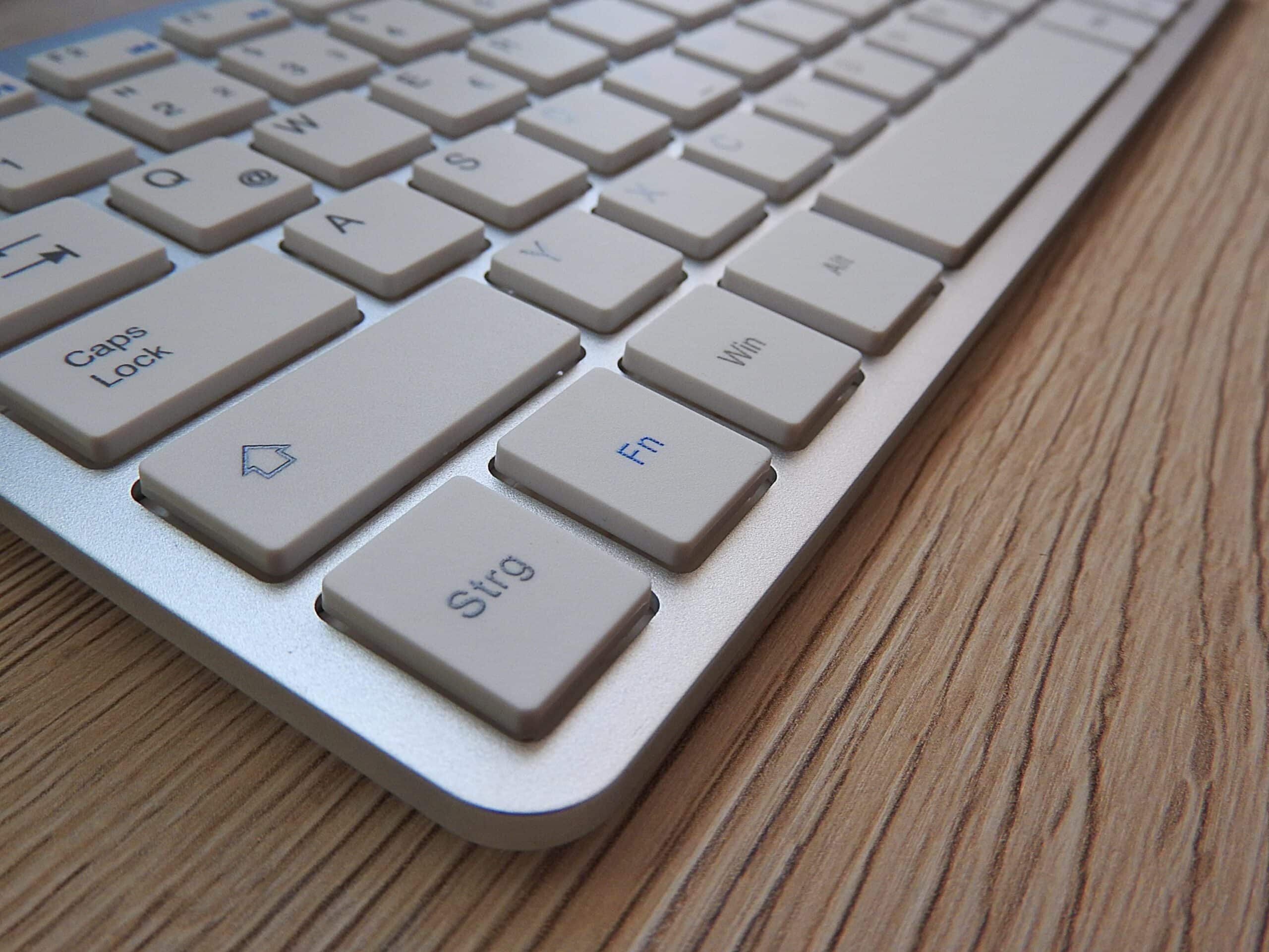 Touch typing and the mysterious uses of the function keys (F1-F12)